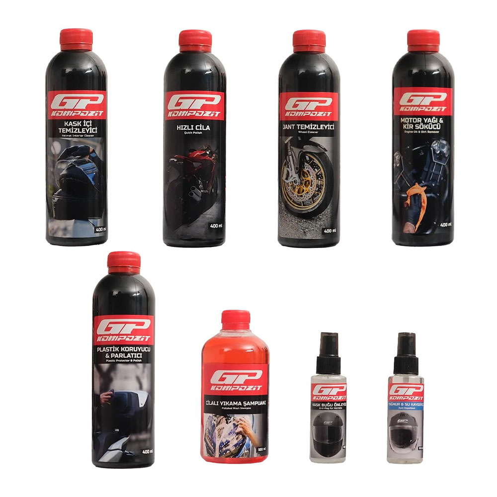 Kompletan set za održavanje motocikla GP KOMPOZIT | Moto Bike Shop